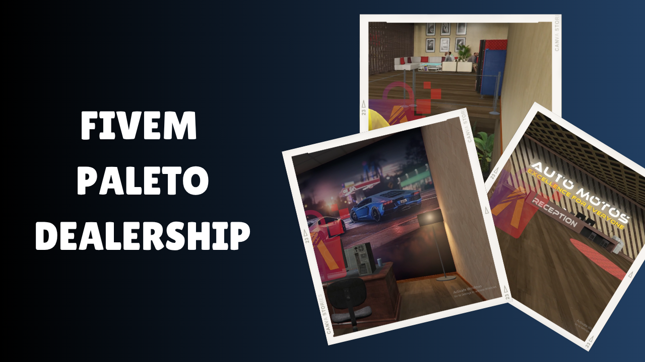 FiveM Paleto Dealership MLO | Roleplay Ready Showroom
