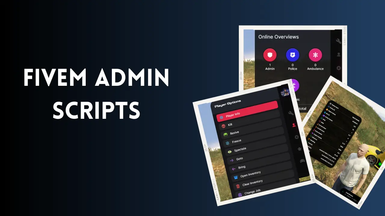 FiveM Admin Scripts | Streamline Your Server Management