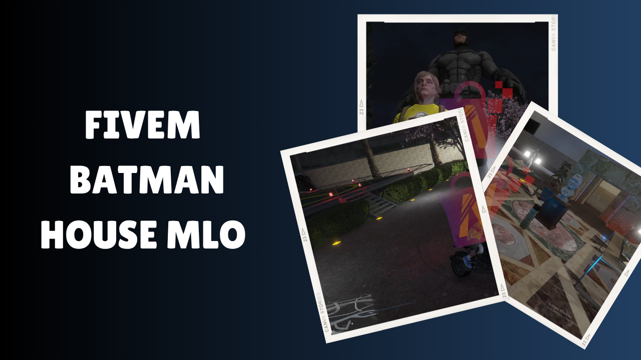 FiveM Batman House MLO - Hidden Perfect Superhero Base
