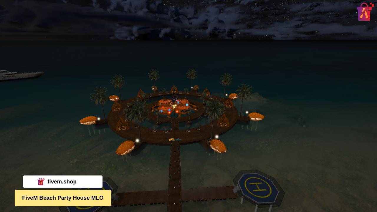 FiveM Beach Party House MLO - Perfect for Gatherings