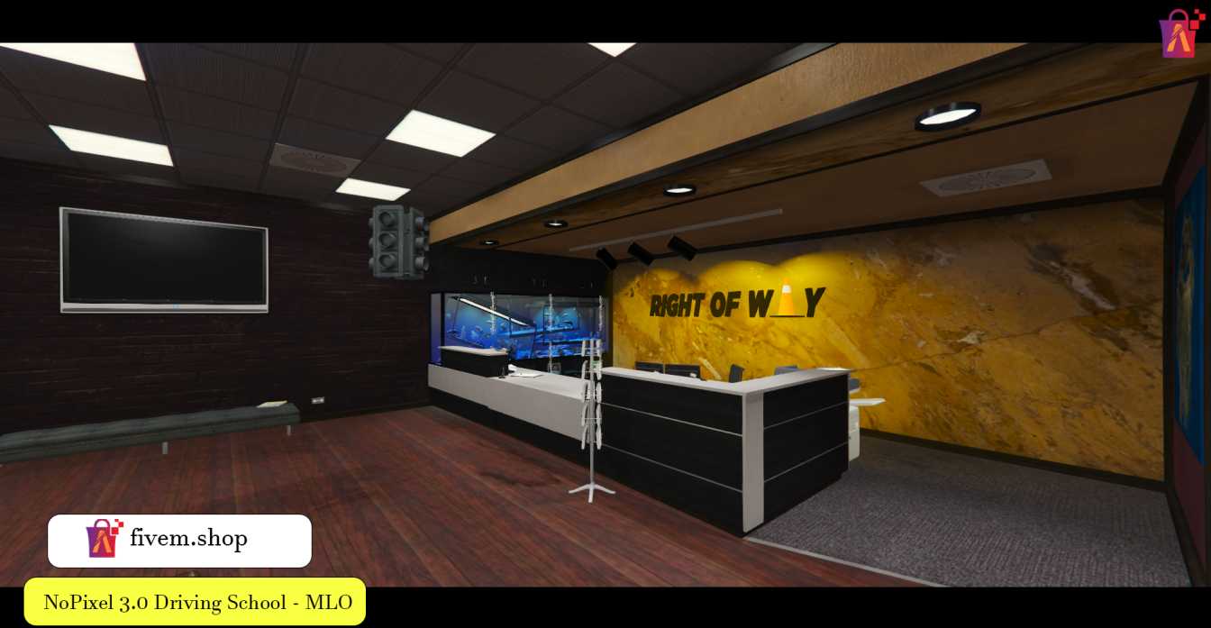 Nopixel DMV MLO for FiveM - Immersive Roleplay Design