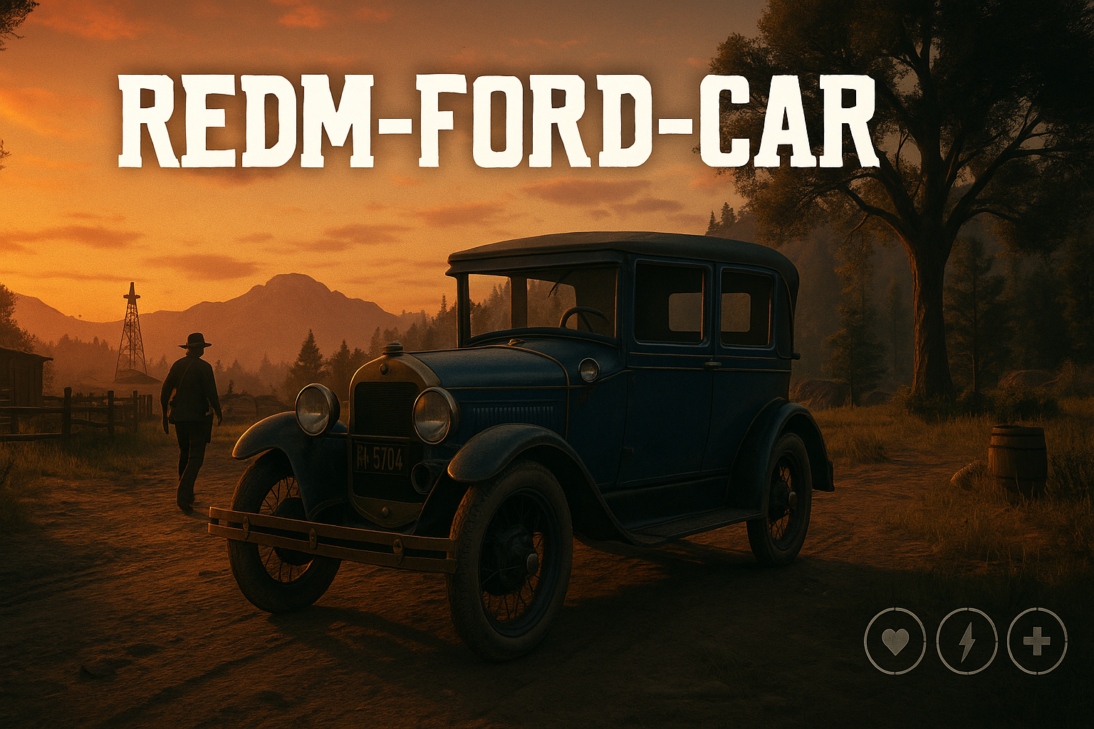 RedM Ford Car Mod – Realistic Vehicle for Immersive Roleplay