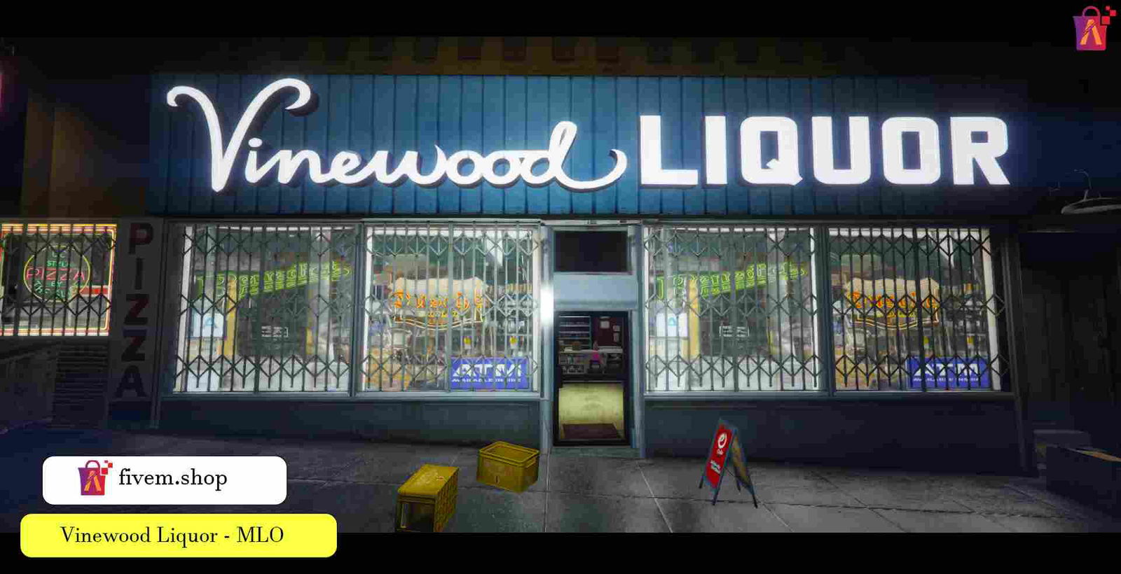 Vinewood Liquor MLO | FiveM Luxury Wine Selection.