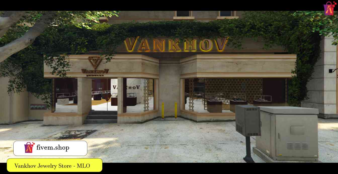 Vankhov Jewelry Store MLO FiveM: Luxury & Security