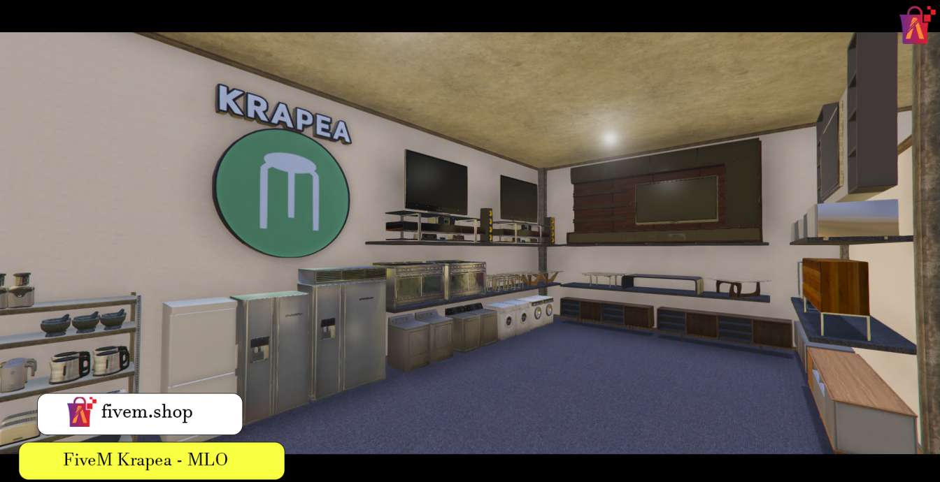 FiveM Krapea MLO | Premium Furniture Store Experience