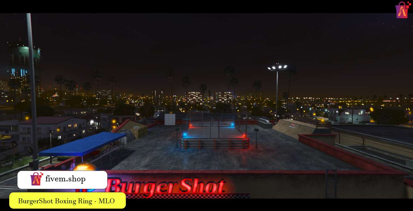 Burgershot Boxing Ring: FiveM's Ultimate MLO Exciting