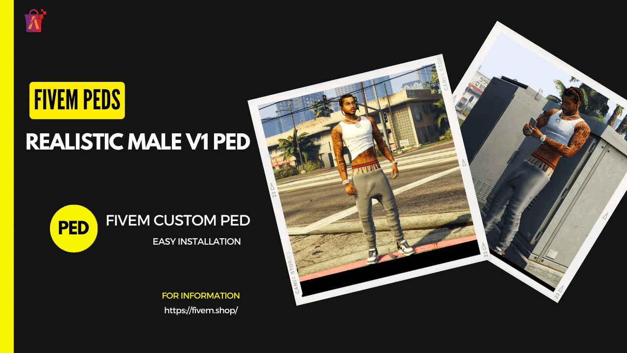 FiveM Realistic Male V1 Ped - Must-Have for Gamers