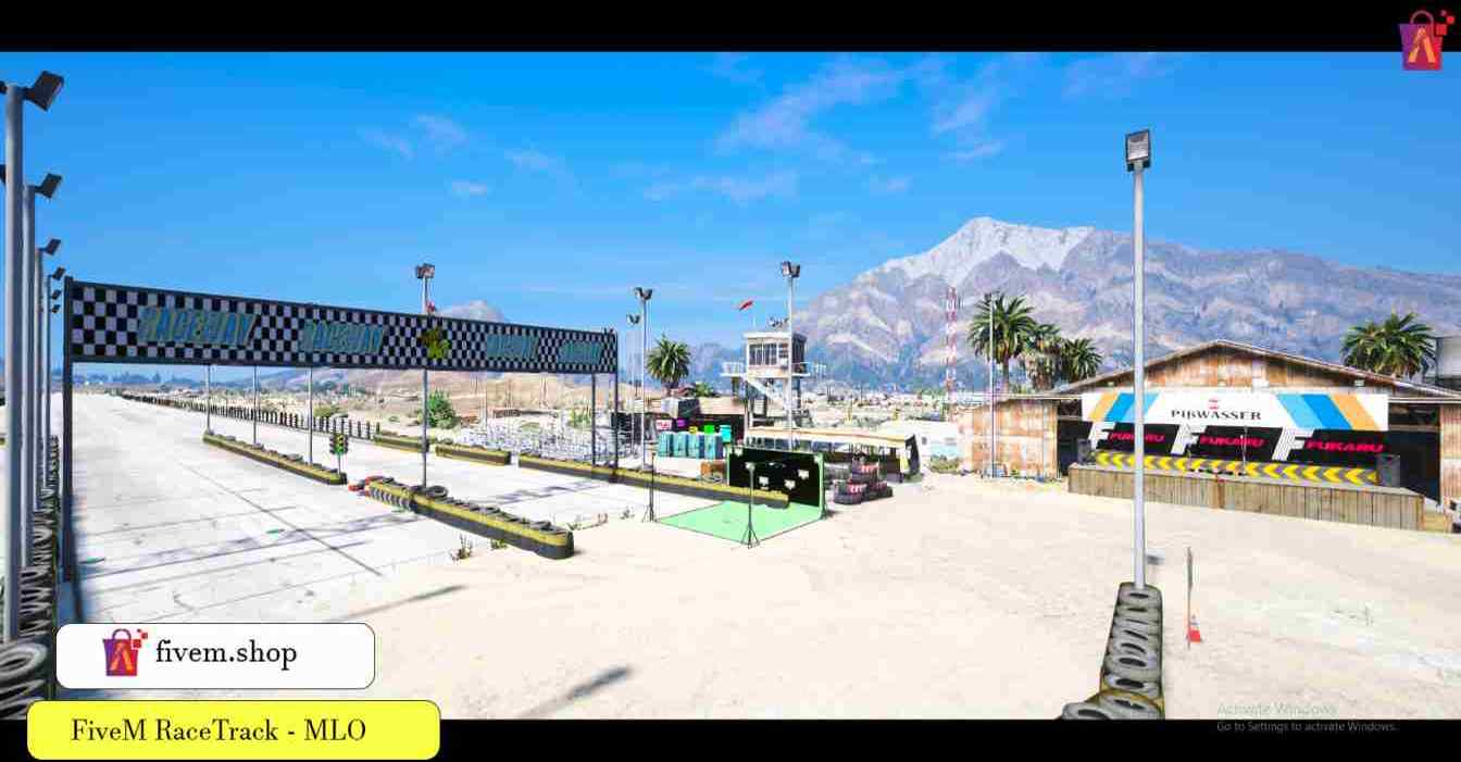 FiveM Race Track MLO for Unmatched Realism and Thrills