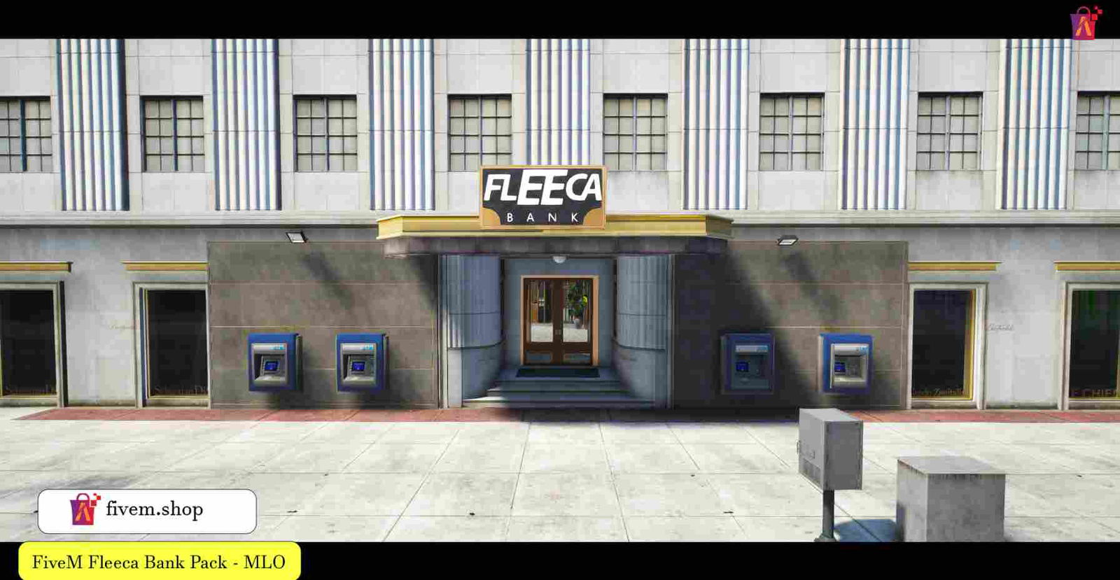 FiveM Fleeca Bank MLO V1 - Immersive Gaming Upgrade