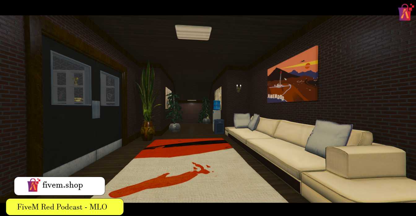 FiveM Red Podcast Studio MLO | Boost Your Roleplay