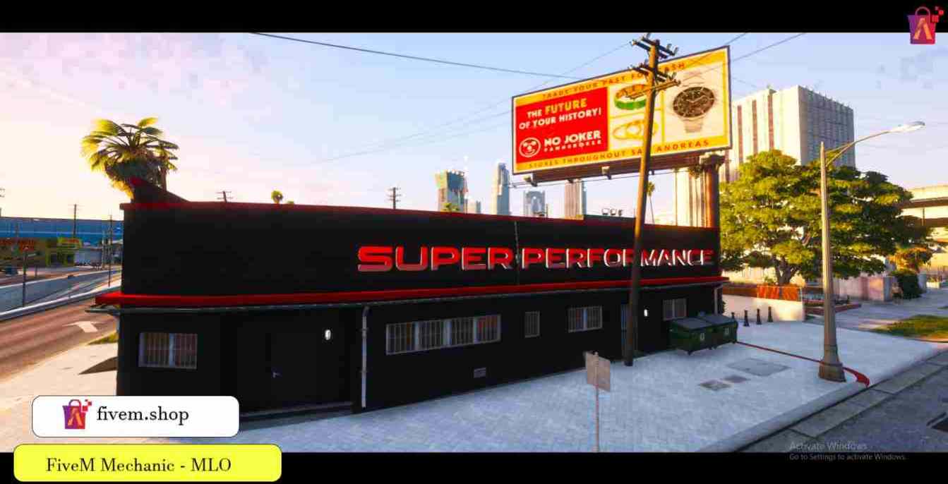 Mechanic Shops FiveM V10 : High-Performance MLO for Servers