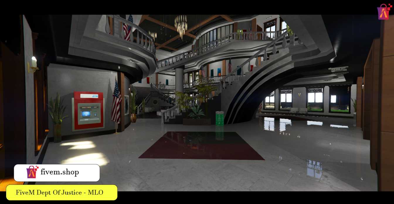 FiveM Dept Of Justice MLO for Best Immersive Roleplay