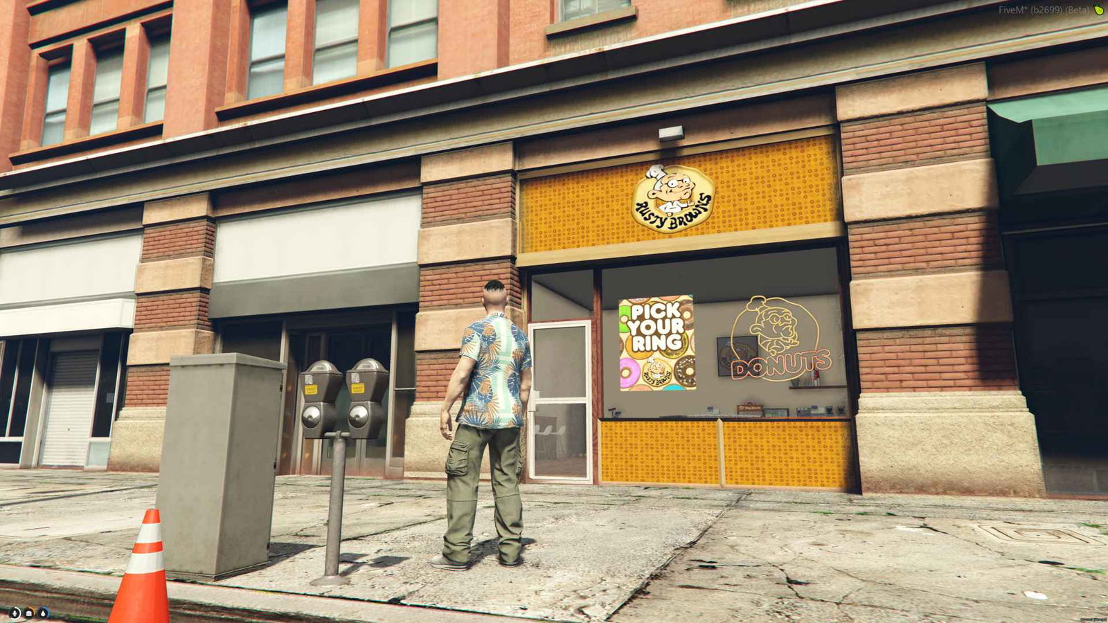 Rusty Browns Cafe MLO: Immersive FiveM Donut Shop.