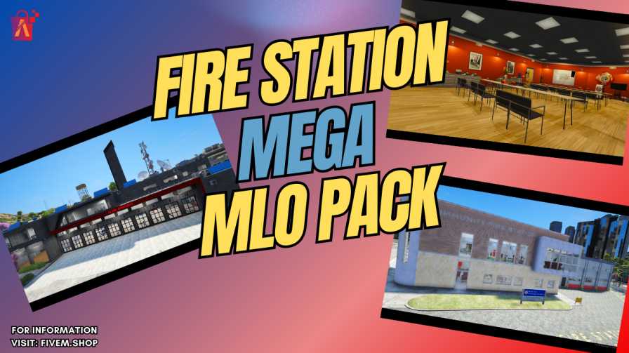 FiveM Fire Station MLO Pack for Realistic Role-Play