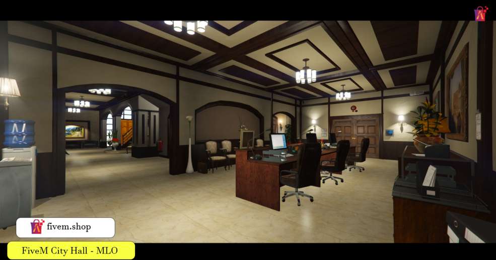 FiveM City Hall MLO & Courthouse: Ultimate Roleplay Map