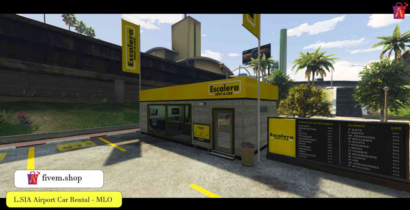 LSIA Airport Car Rental FiveM - Enhance Your Gameplay