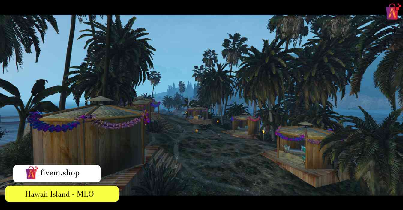 Hawaii Island MLO: Explore FiveM's Tropical Haven.