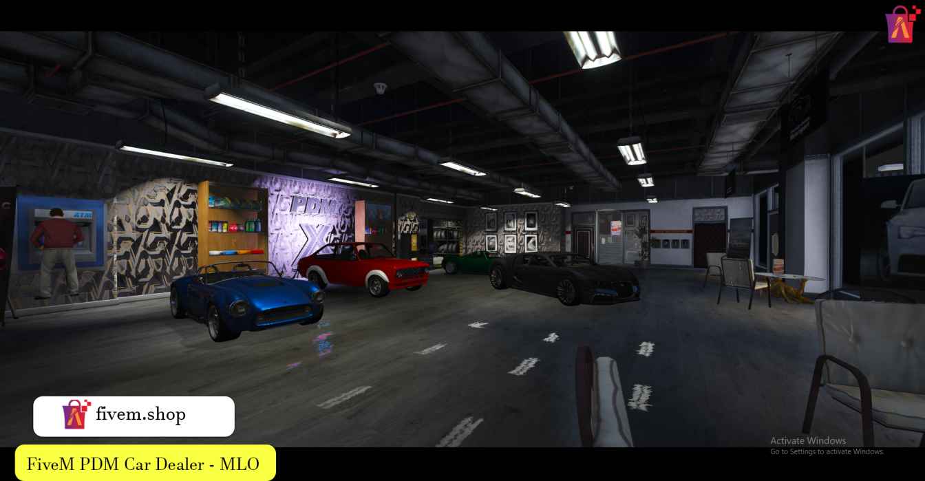 FiveM PDM Car Dealer MLO - Enhance Your Dealership