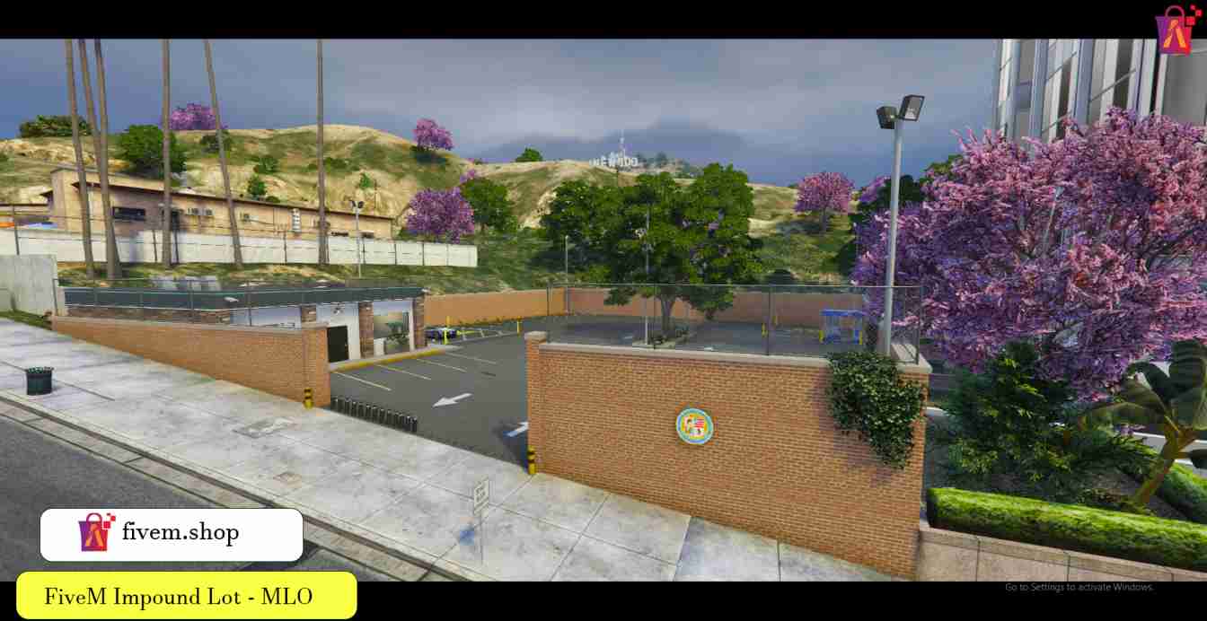 FiveM Impound Lot MLO for Realistic Server Experience