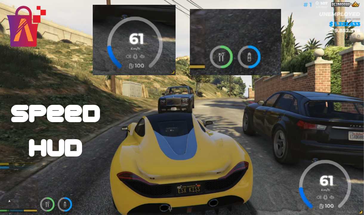 ESX HUD - Optimize Your Gaming Experience with Speed Hud