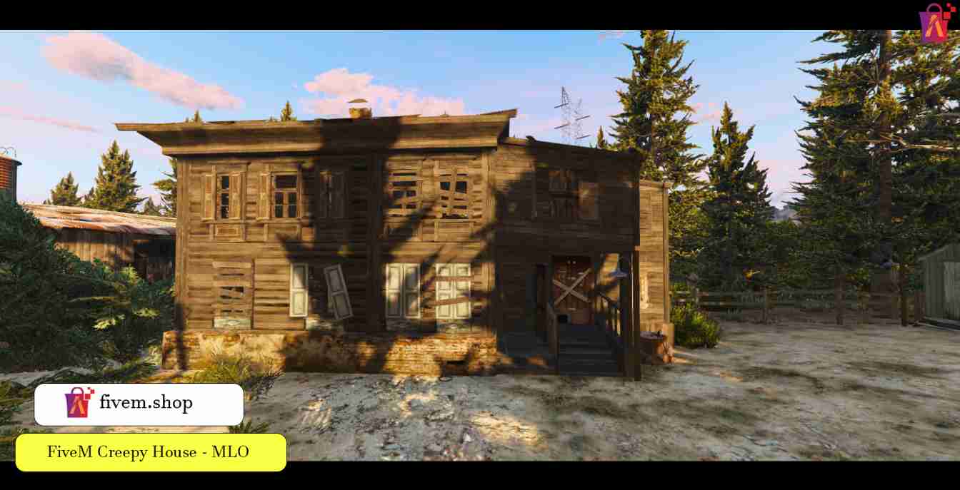FiveM Creepy House - Explore Haunted MLO in Los Santos