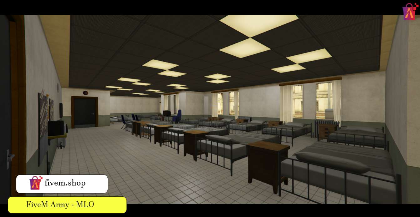 FiveM Army MLO | Ultimate Realistic Military Base.