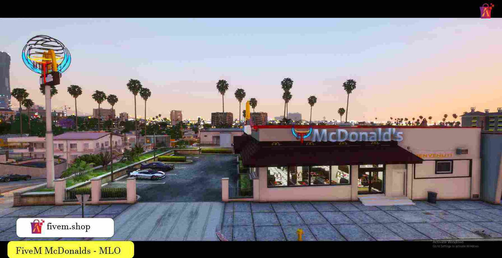 FiveM McDonalds MLO | Ultimate Dining in FiveM Experience