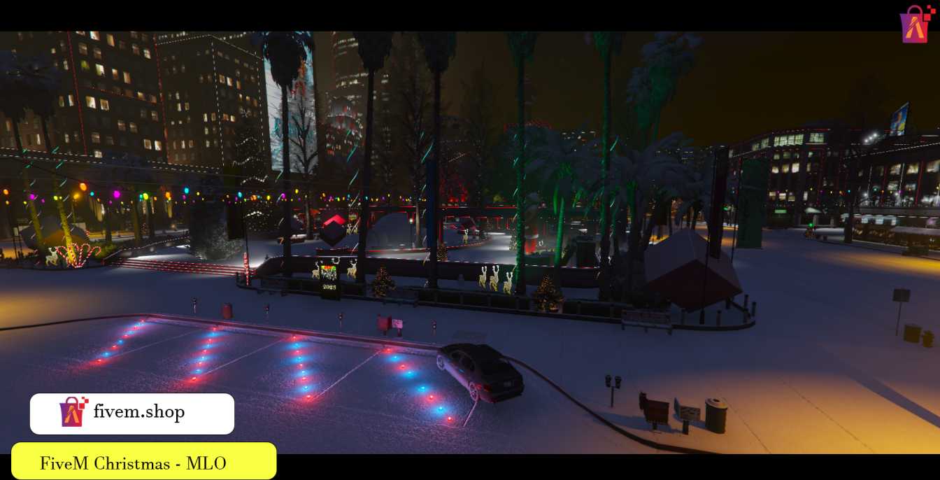 FiveM Christmas MLO V2 : & Decorations for Holiday Fun