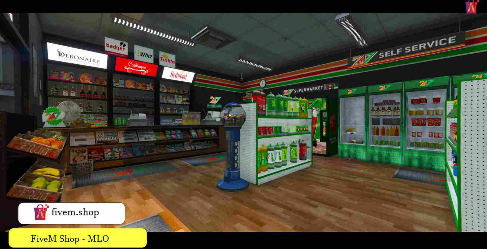 FiveM Shop MLO & Supermarket MLO for Best FiveM Realism.