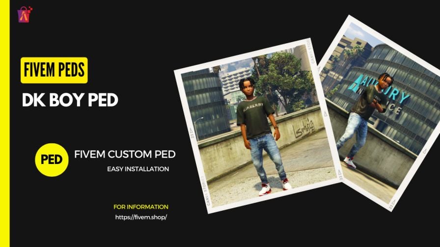 FiveM DK Boy Ped - Enhance Your Server Experience.