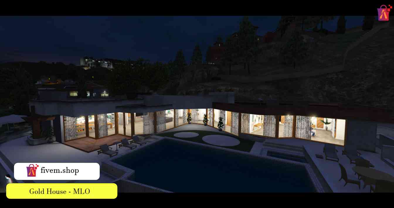 Gold House MLO - Unrivaled Luxury Ultimate FiveM Homes