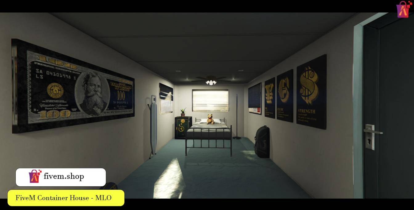FiveM Container House | Compact Living with FiveM MLO