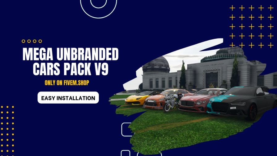 Mega Unbranded Cars Pack V9 - Elevate Your FiveM Mods