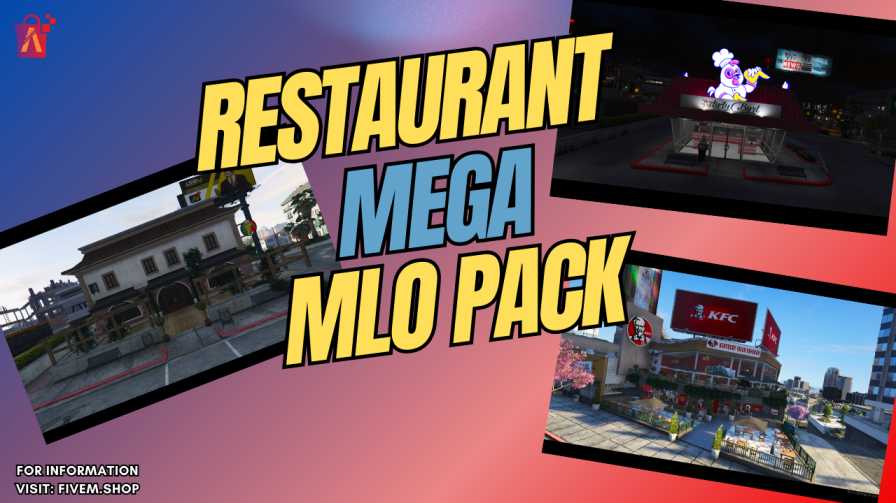 FiveM Restaurant MLO Pack for Enhanced Dining Gameplay