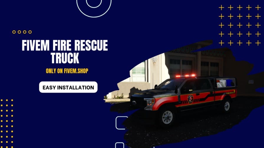 FiveM Fire Rescue Truck | Enhance Virtual Operations