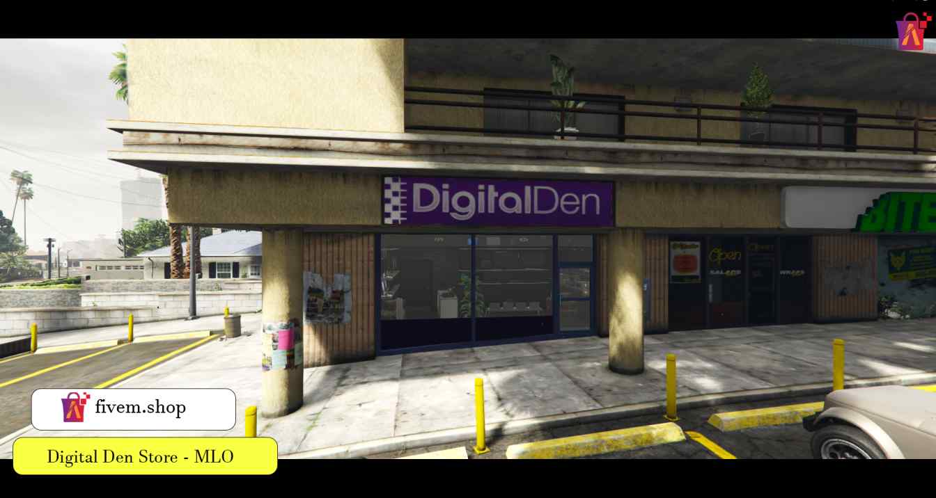 FiveM Digital Den MLO V1: Top Electronics Store Experience