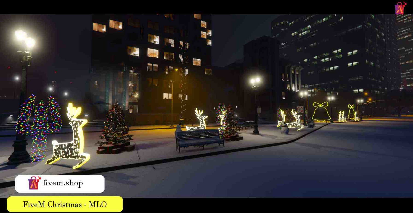 Christmas FiveM MLO - Transform Your City into Wonderland