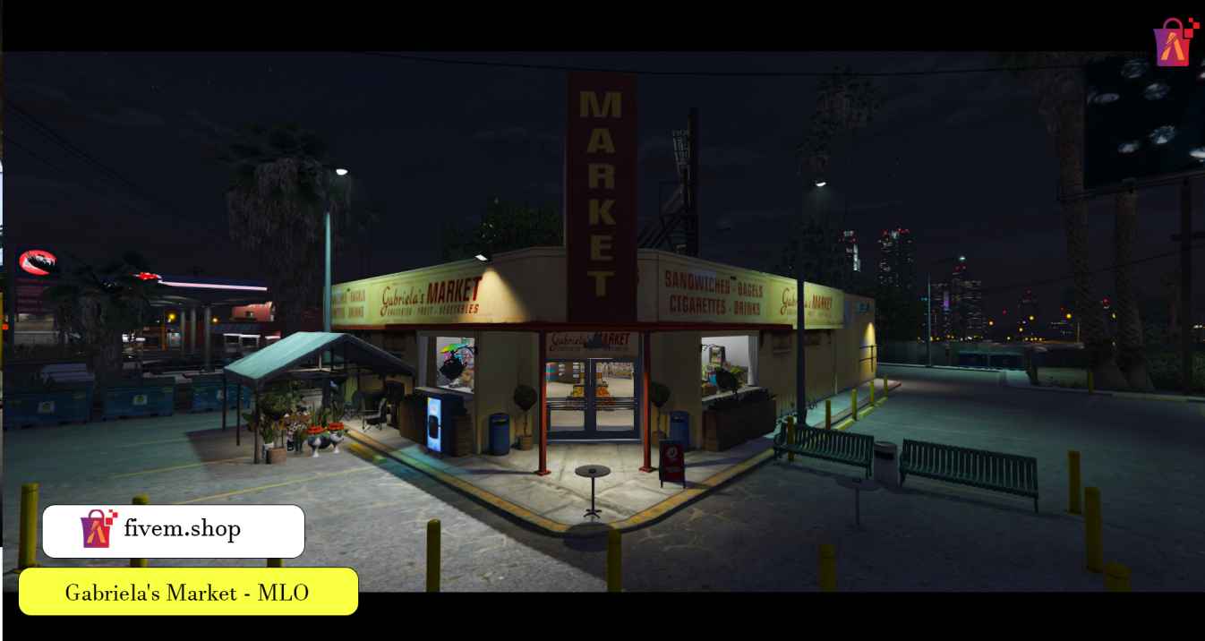 Gabriela Market MLO - Top Shopping in FiveM Store Virtual