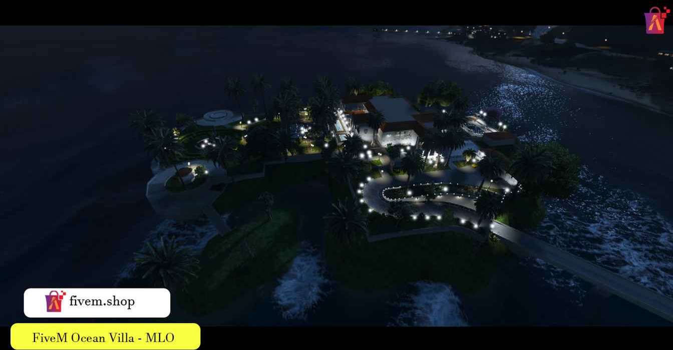 FiveM Ocean Villa MLO | Best Luxurious Virtual Living