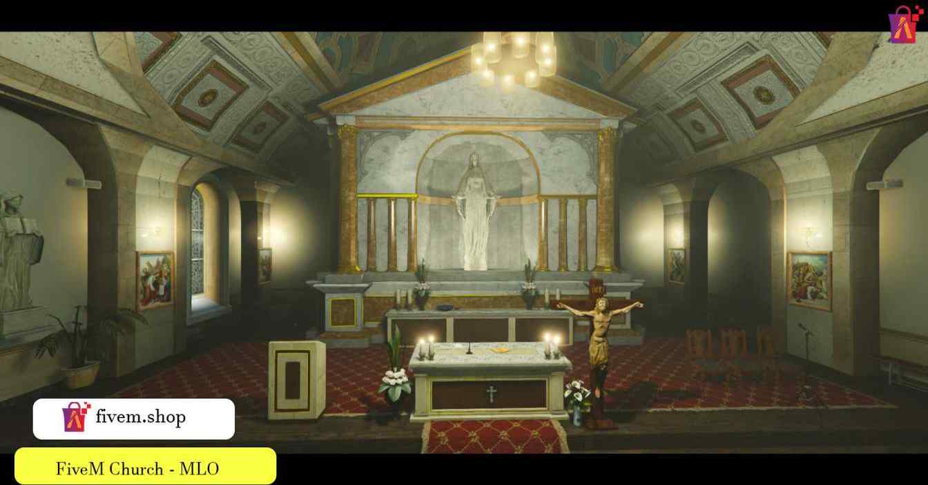 FiveM Church MLO V3 - Elevate Your Roleplay Experience