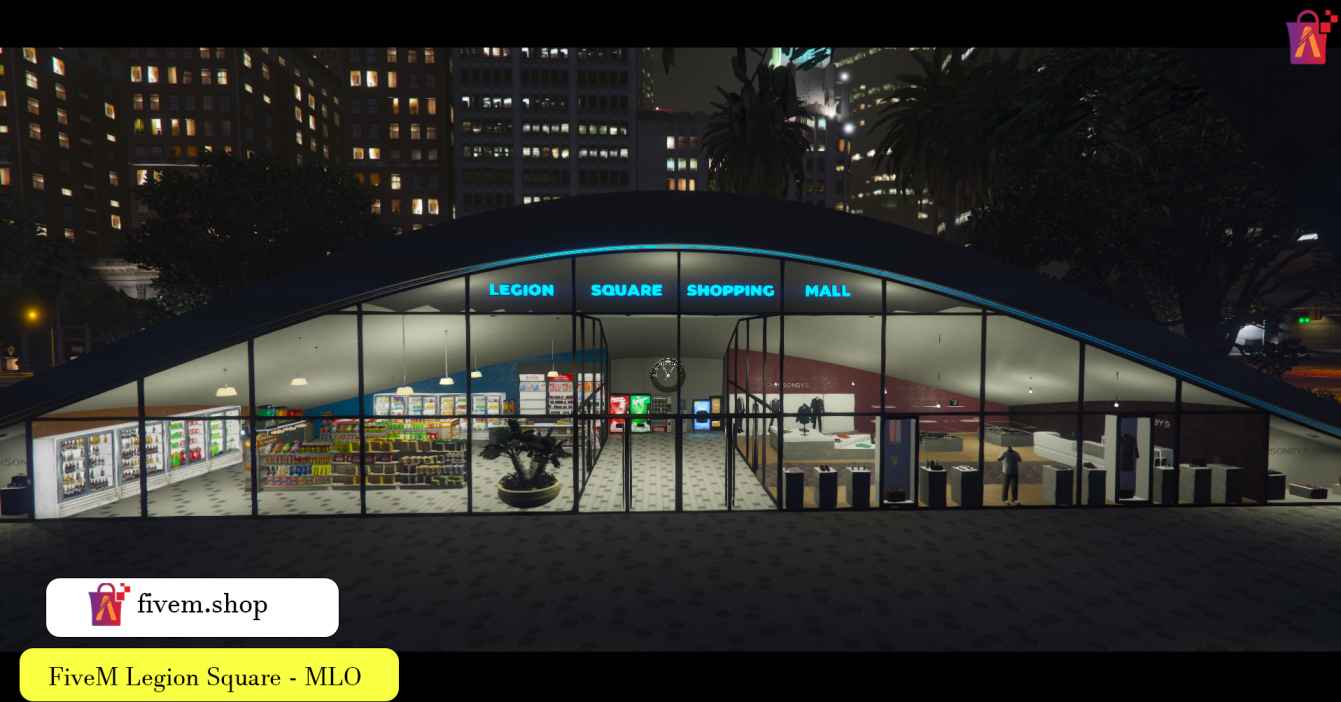 Legion Square MLO FiveM V8 | Elevate Your FiveM Roleplay