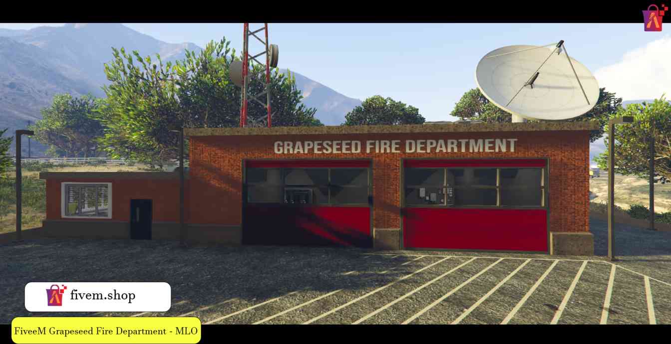 Grapeseed Fire Department MLO for Immersive FiveM Play
