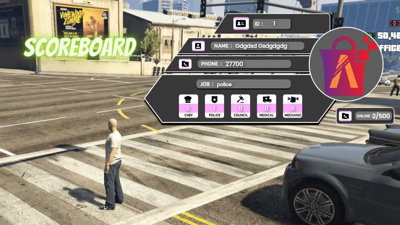 Esx Scoreboard V2 | Innovative Script for esx Servers