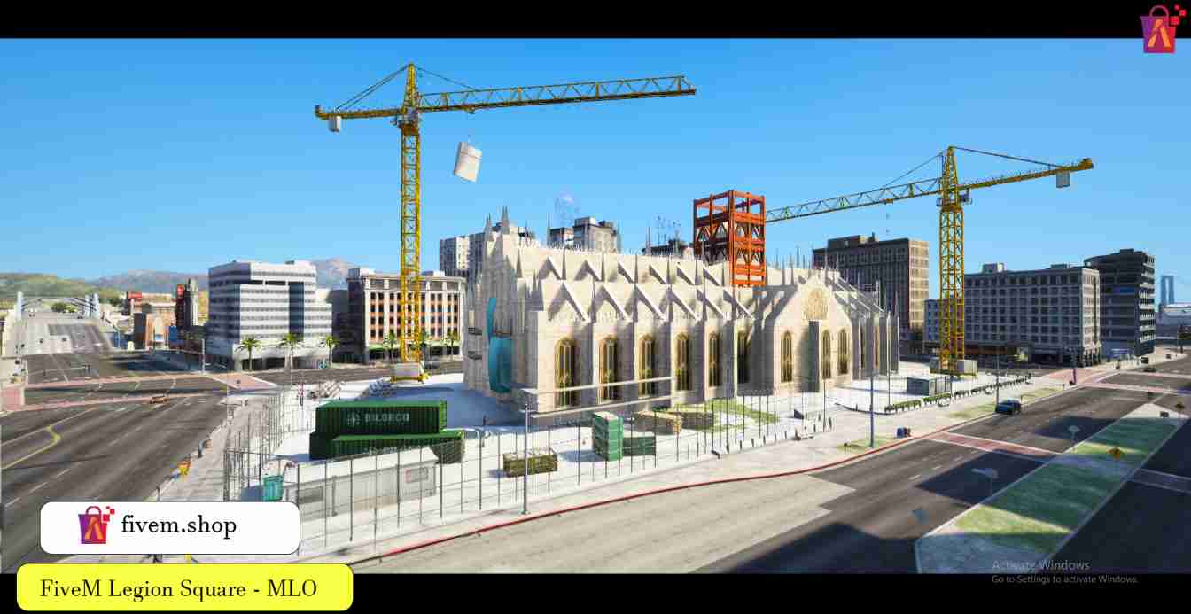 Legion Square MLO FiveM: Ultimate Urban Mod Experience