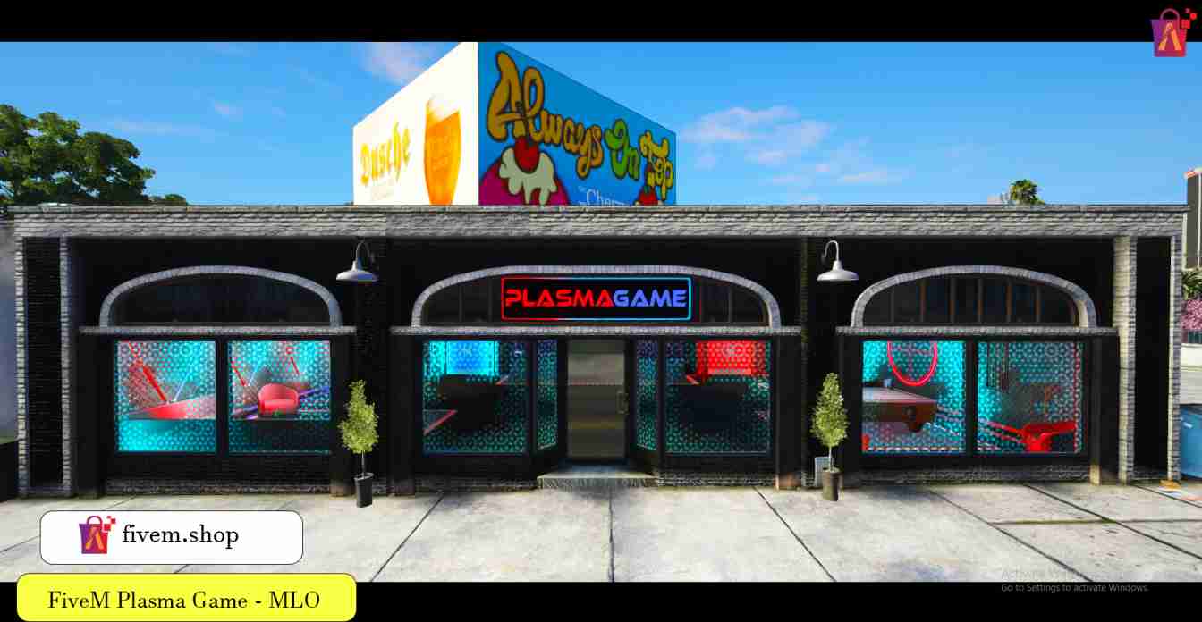 FiveM Plasma Game MLO - Neon Your Arena Experience