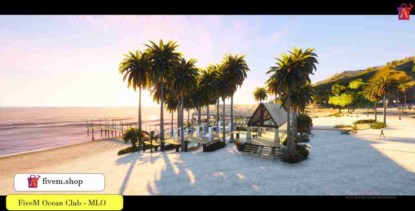 FiveM Ocean Club MLO | Beachside Elegance & Full Fun