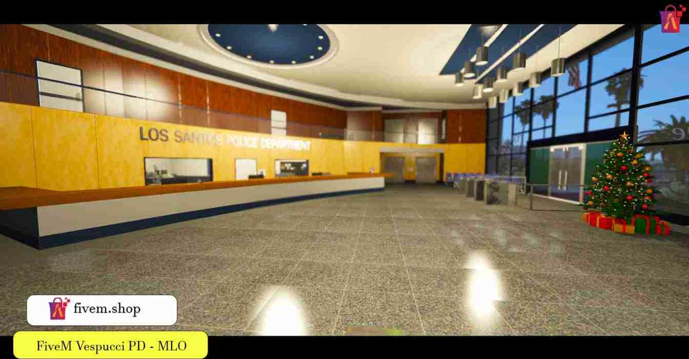FiveM Vespucci PD MLO | Immersive Police Station Map
