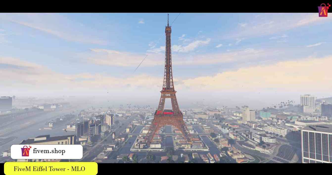 FiveM Eiffel Tower MLO - Paris in Your FiveM World