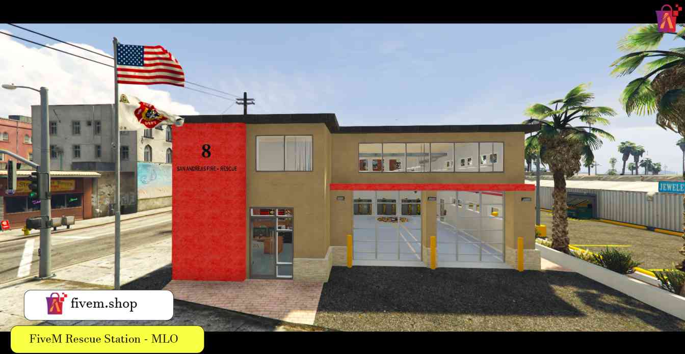 FiveM Rescue Station MLO for Immersive Best Roleplay