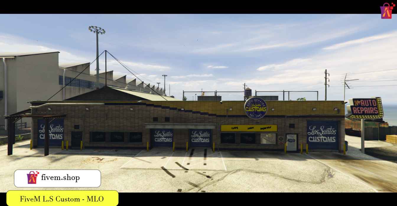 FiveM LS Custom MLO - Best Premier Mechanic Garage